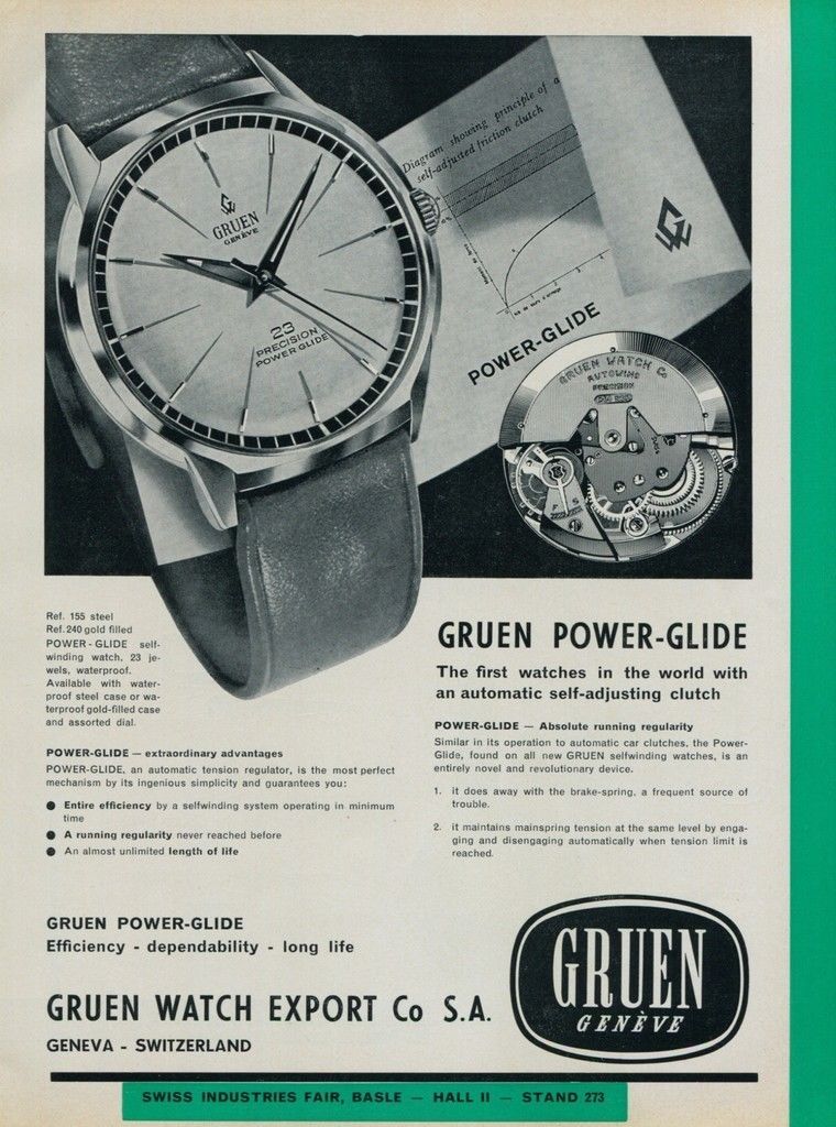 Gruen Genève 23 Precision Power-Glide, 560RSS – gruen.watch